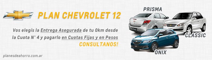Con el Nuevo Plan Chevrolet 12 elegí cuándo retirás tu auto - Planes de ...
